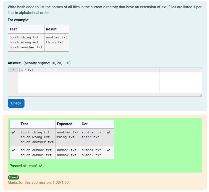 CodeRunner: Shell commands and scripts support